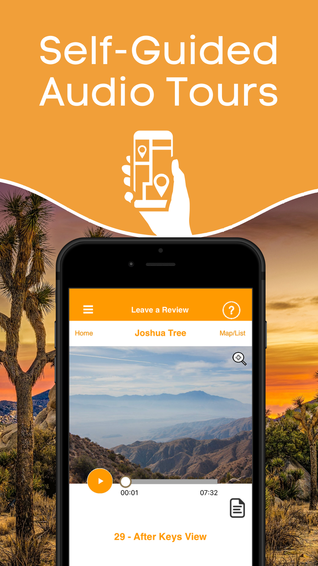 Joshua Tree Audio Tour Guide for iPhone - Download