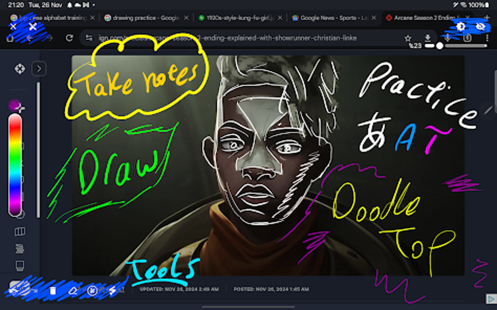 DoodleTop - Sketch Draw Over para Android - Descargar