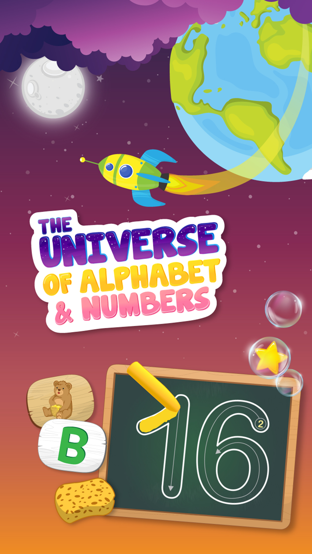 Universe of Alphabet Numbers for iPhone - Download