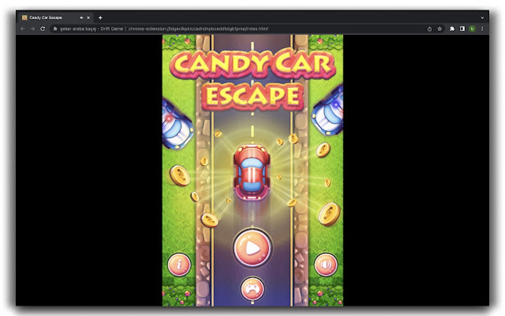 Candy Car Escape - Car Game for Google Chrome - Extension Download