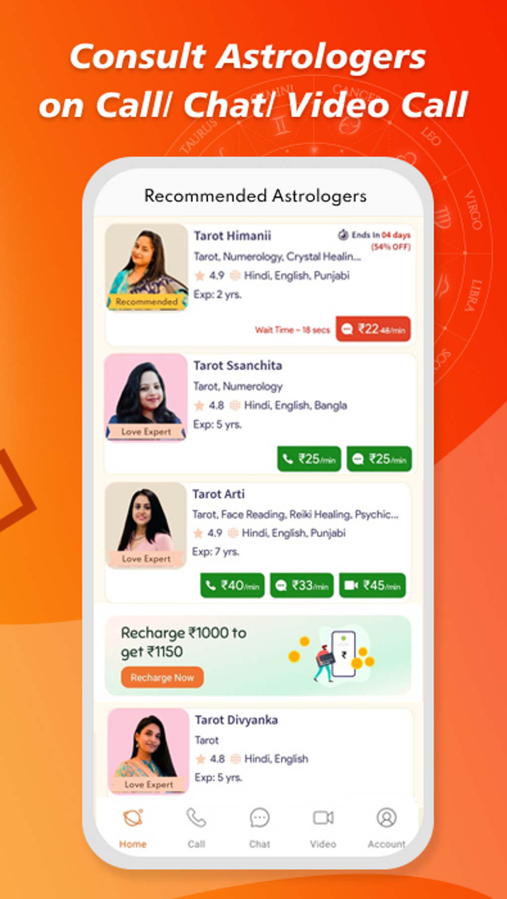 ChatTalk to Astrologer @ Rs 0 APK for Android - Download