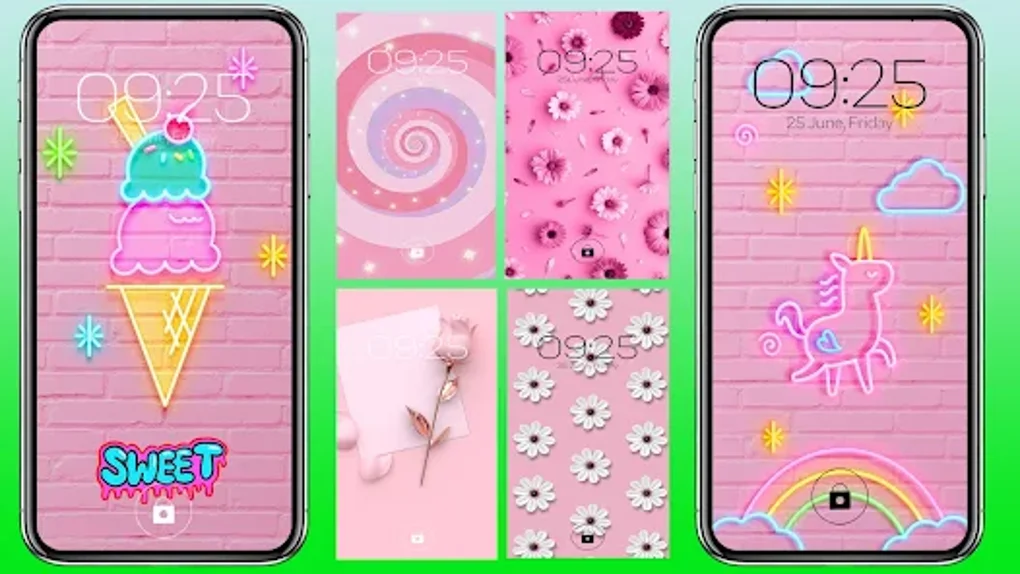 Preppy Wallpaper Pink pour Android - Télécharger