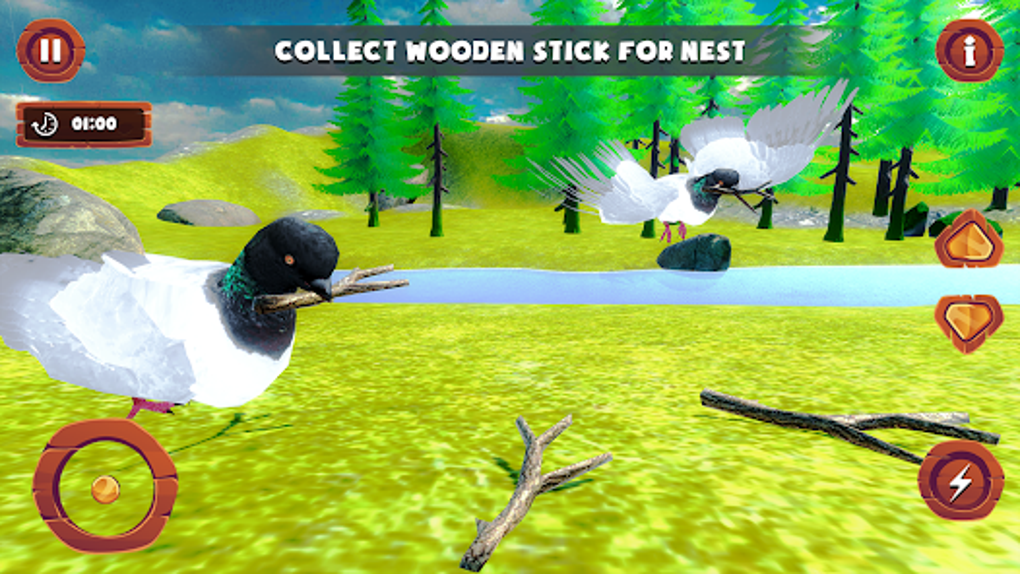 Flying Bird pigeon Games for Android - Download