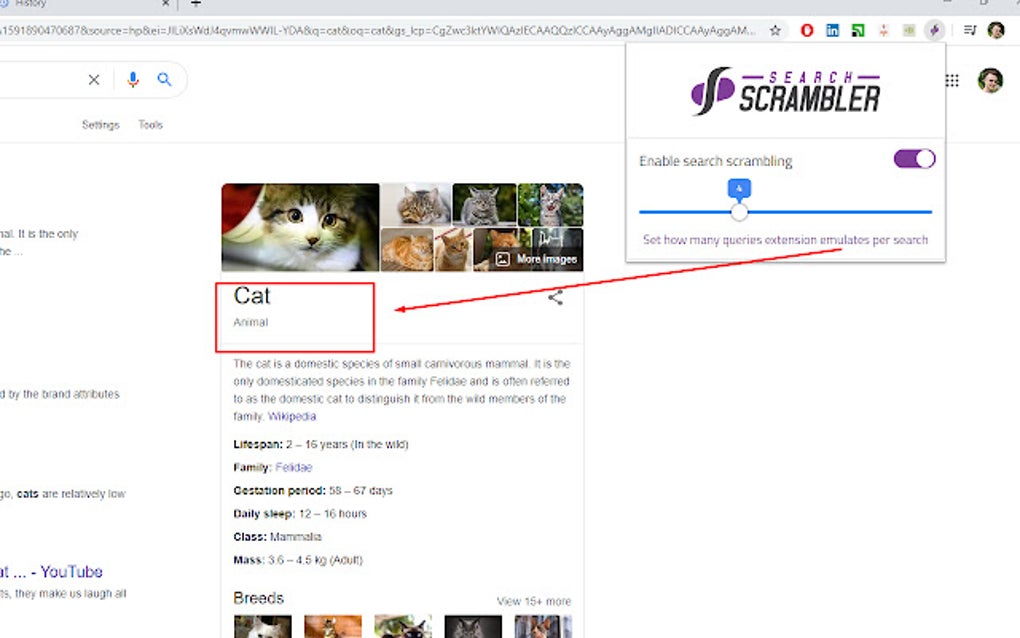 Search Scrambler for Google Chrome - Extension Download