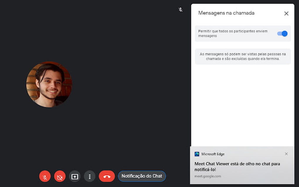Meet Chat Viewer: Notificar chat Google Meet para Google Chrome ...