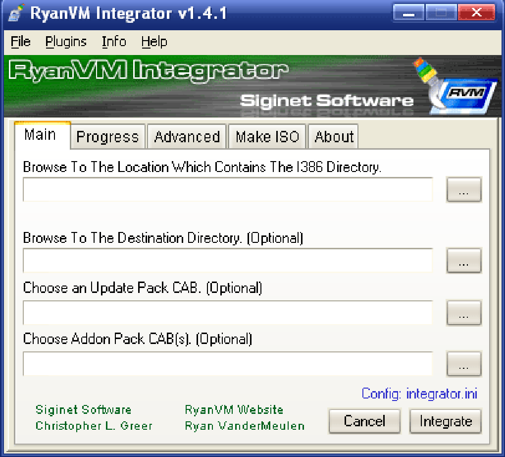 RyanVM Integrator - Download