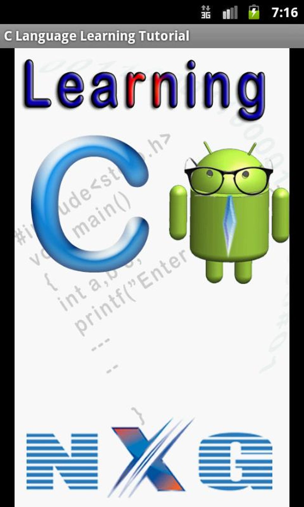 C Language Learning Tutorial APK Android 