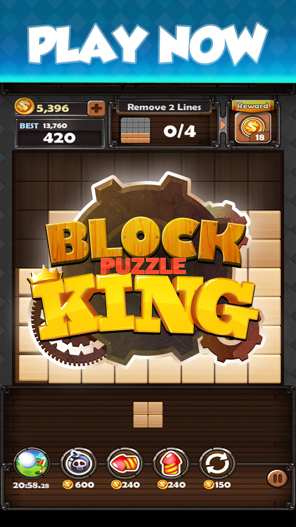Block Puzzle King para iPhone - Descargar