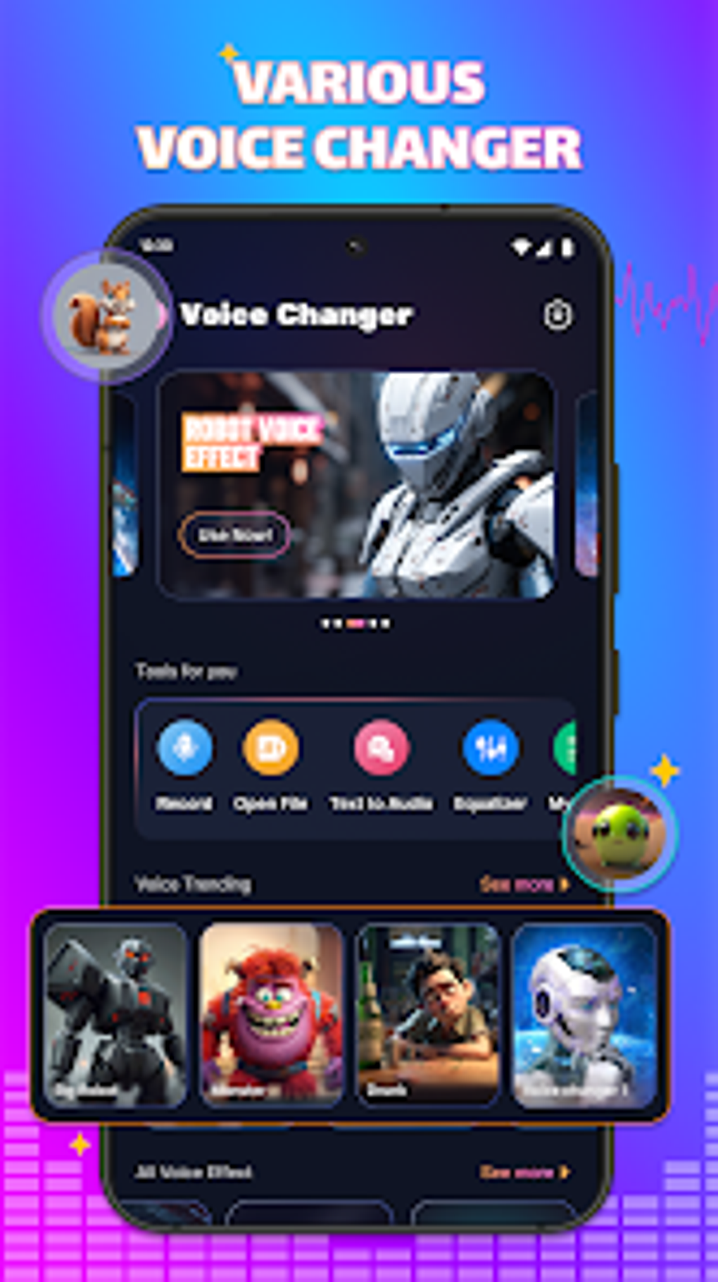 Voice Changer - Audio Effects for Android - Download