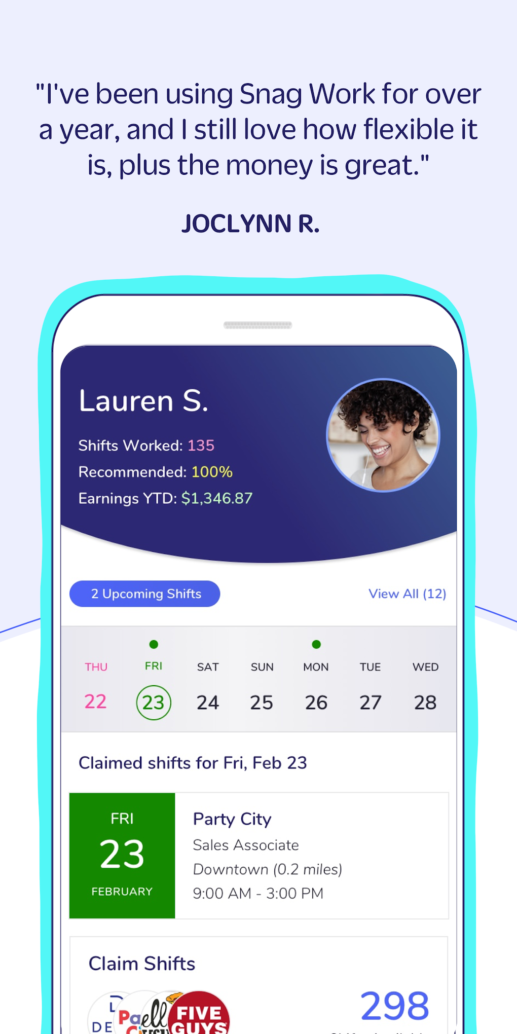 Shifts by Snagajob - Flexible Shift Work APK for Android - Download