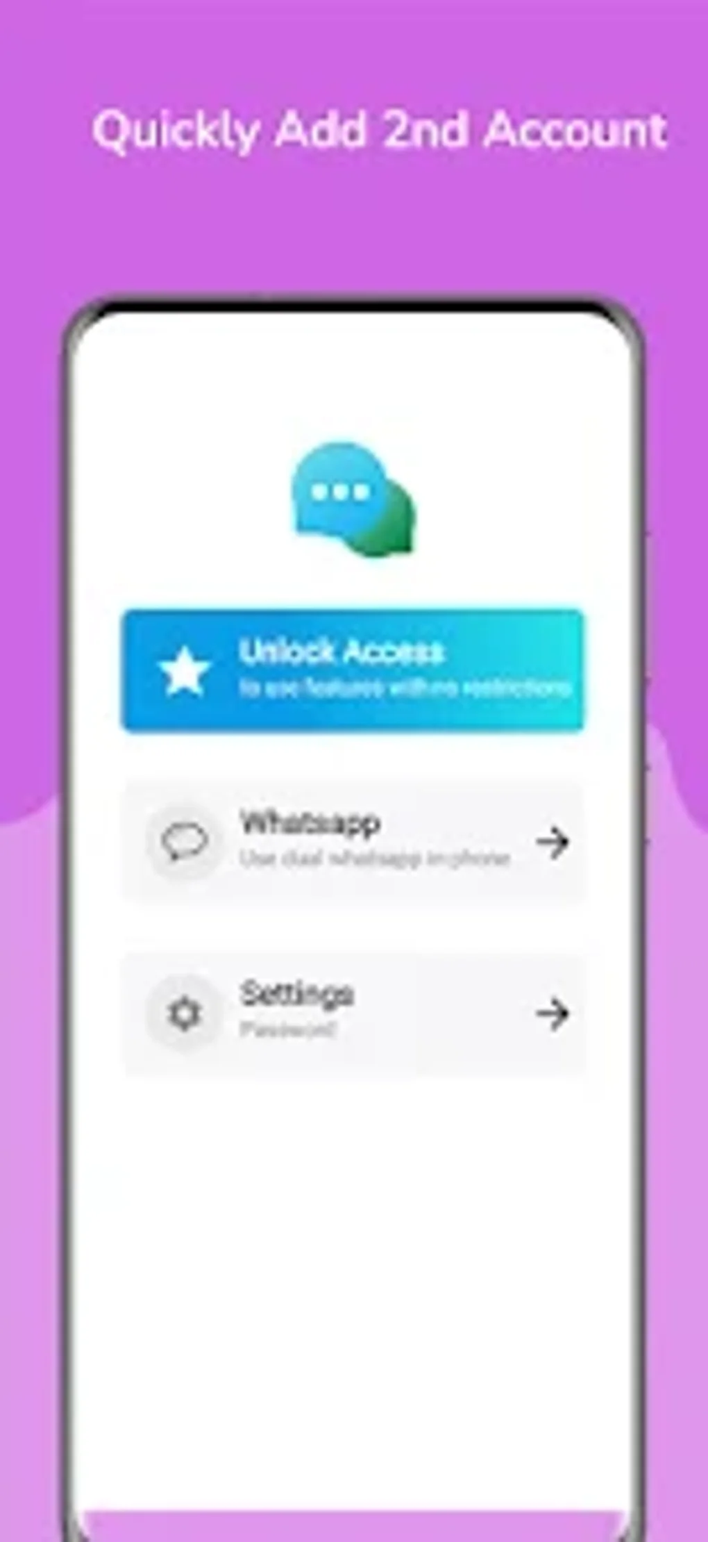 Android 용 Second WAPP - Multiple Use - 다운로드 Android 용 Second WAPP - Multiple Use - 다운로드