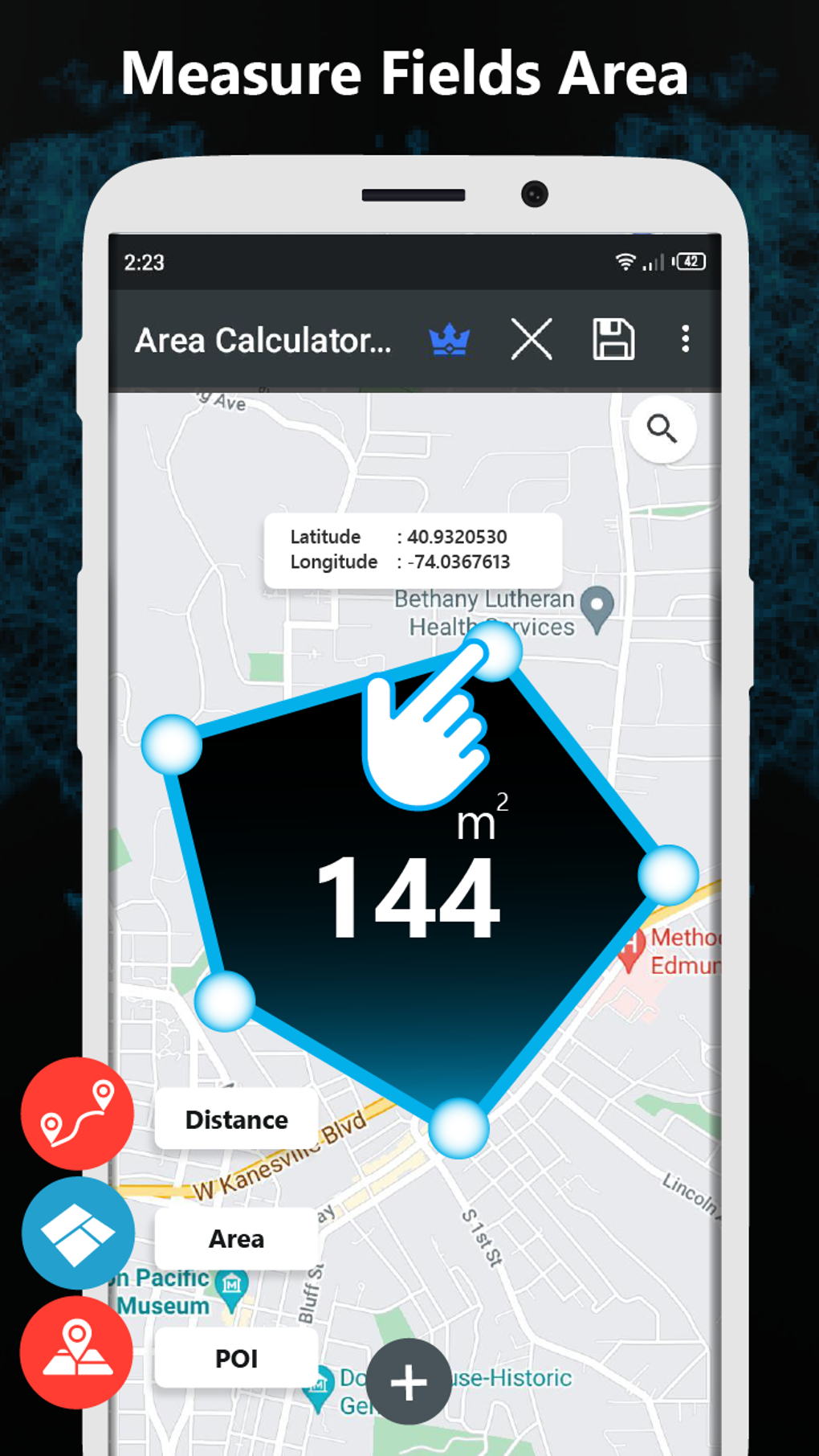 Area Calculator: Measure Field para Android - Descargar