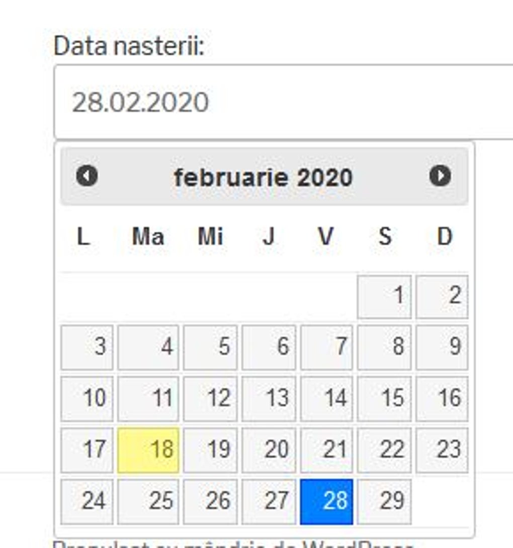 Custom Datepicker NMR para WordPress - Descargar Custom Datepicker NMR para WordPress - Descargar