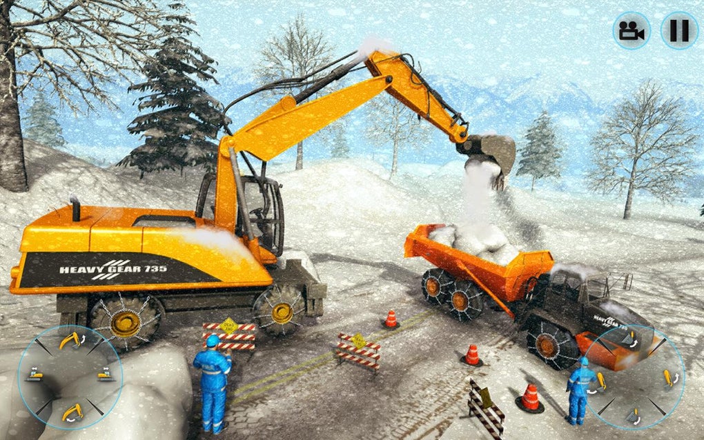 Snow Plow Heavy Excavator Sim APK for Android - Download