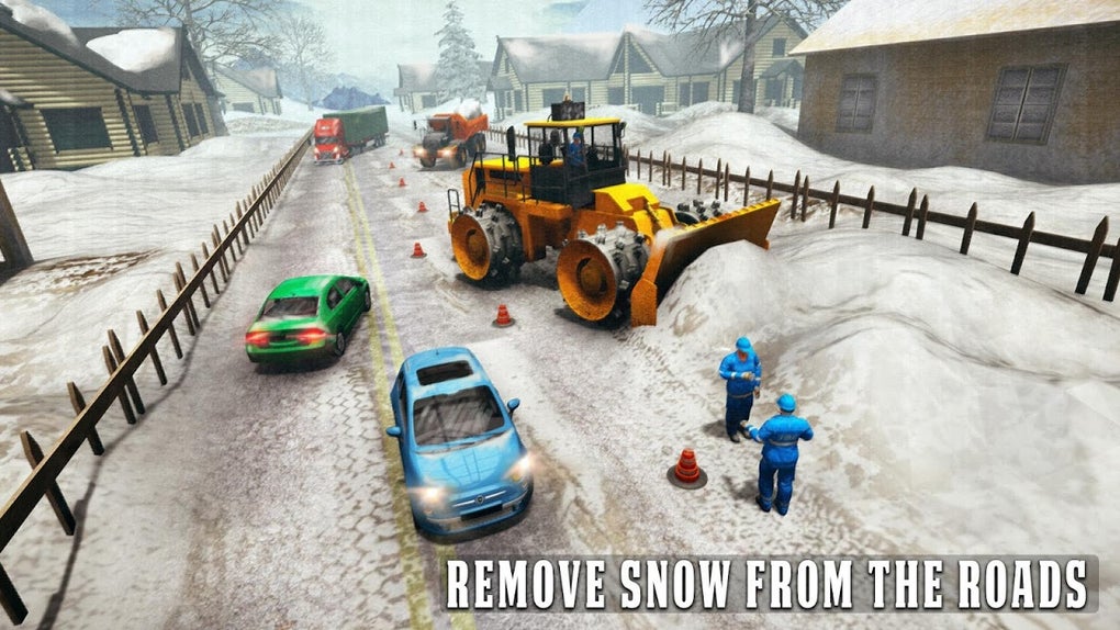 Snow Plow Heavy Excavator Sim APK for Android - Download