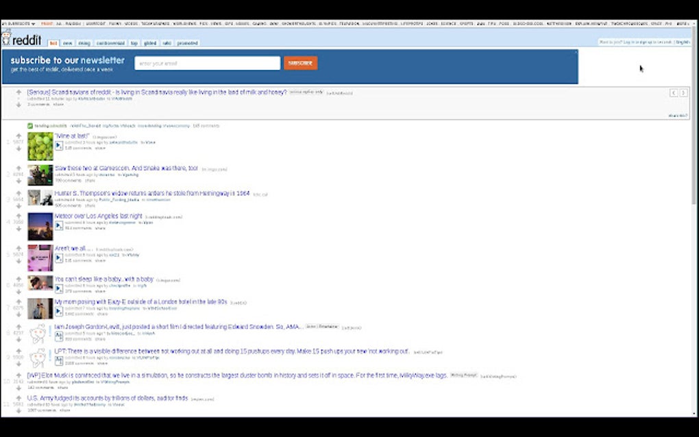 Reddit-Sidebar-Hider para Google Chrome - Extensión Descargar