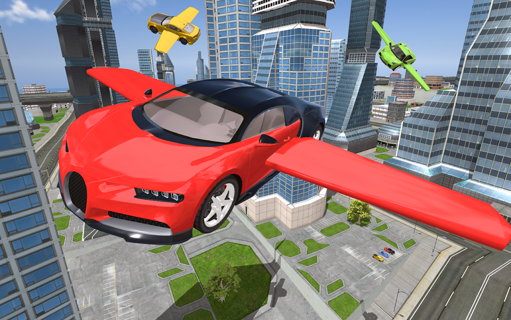 Flying Car Games Car Simulator for Android - Download