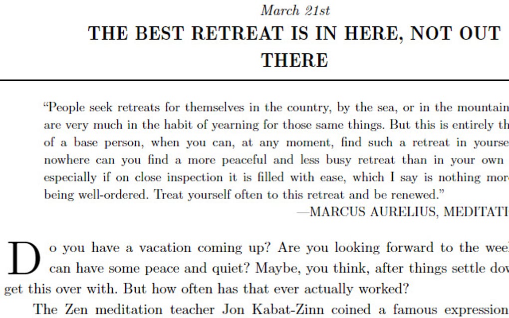 The Daily Stoic for Google Chrome - Extension Download