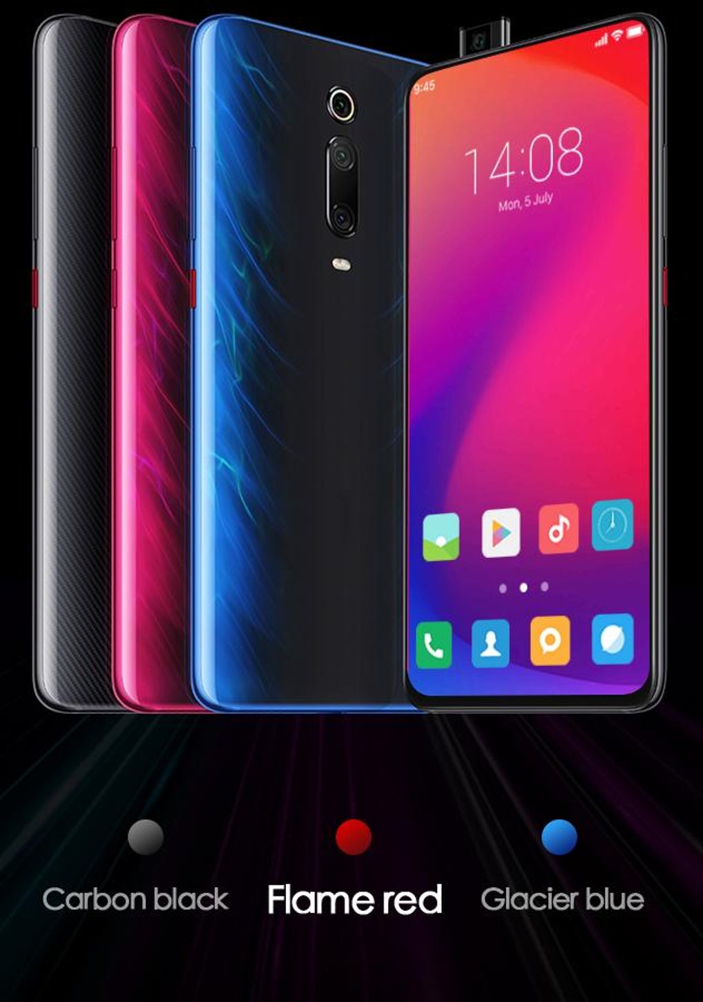 Theme for Redmi K20 Latest 2019 red launcher for Android - Download