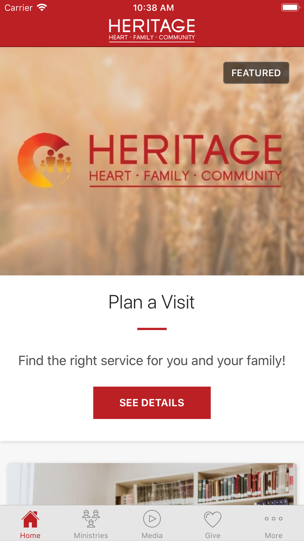 Heritage Fellowship US for iPhone - Download