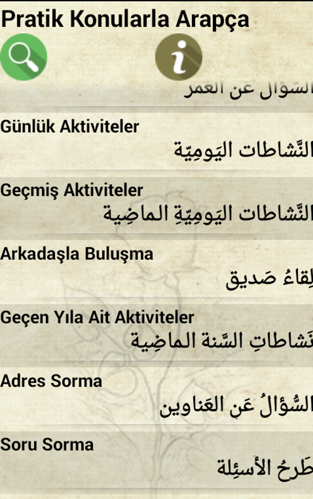 PRATİK KONULARLA ARAPÇA APK para Android - Descargar