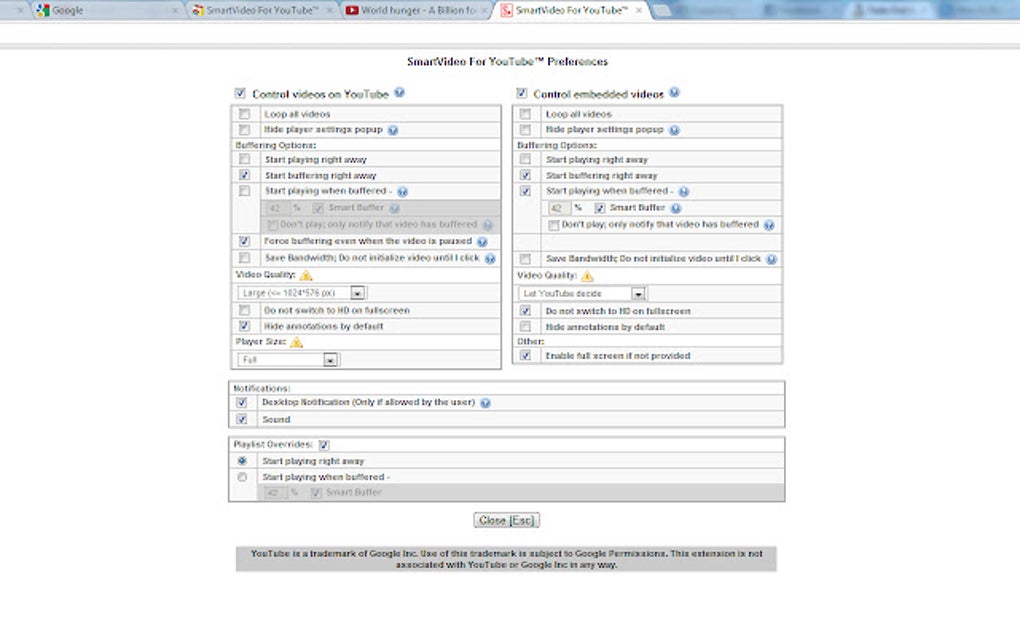 SmartVideo For YT for Google Chrome - Extension Download