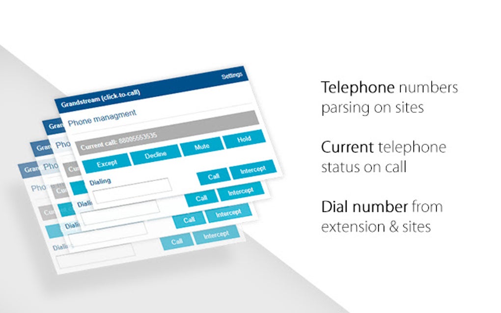 Grandstream (click-to-call) for Google Chrome - Extension Download