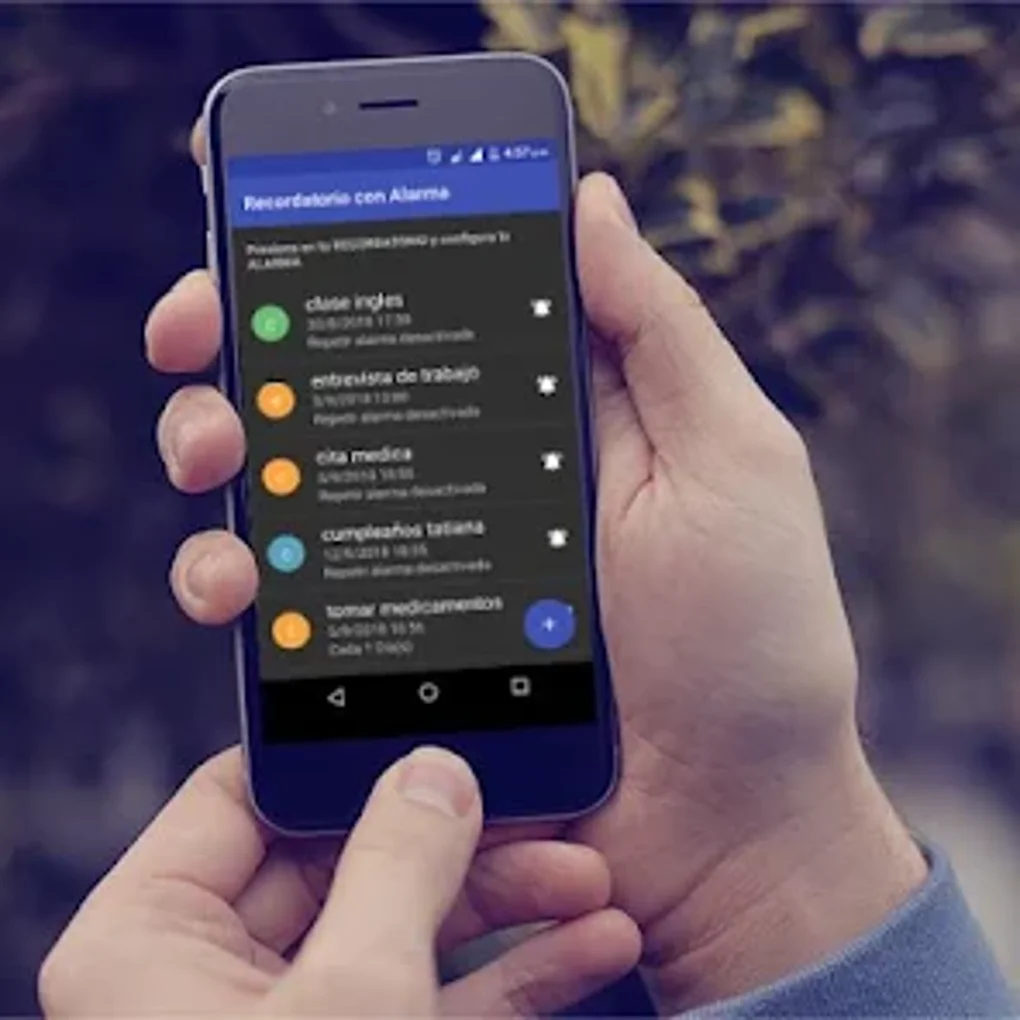 Recordatorio con alarma for Android - Download