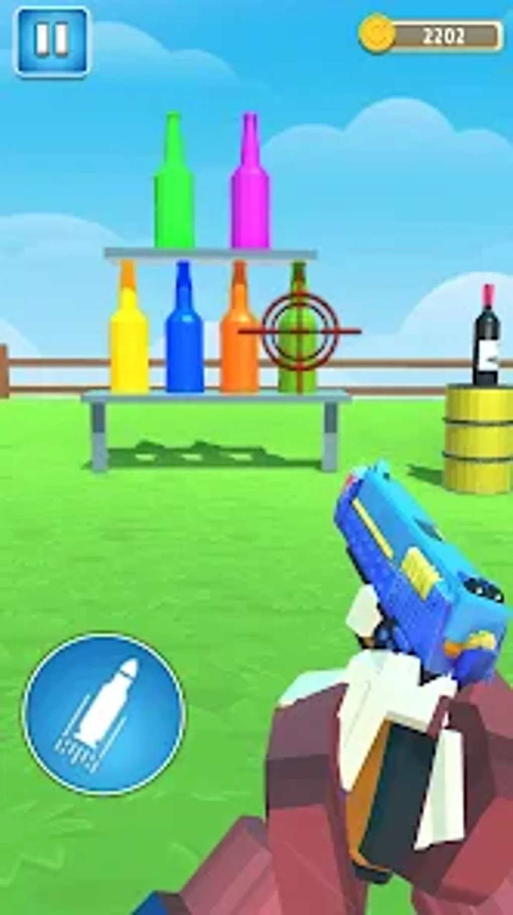 Bottle 3D Gun Shooter Game for Android - Download
