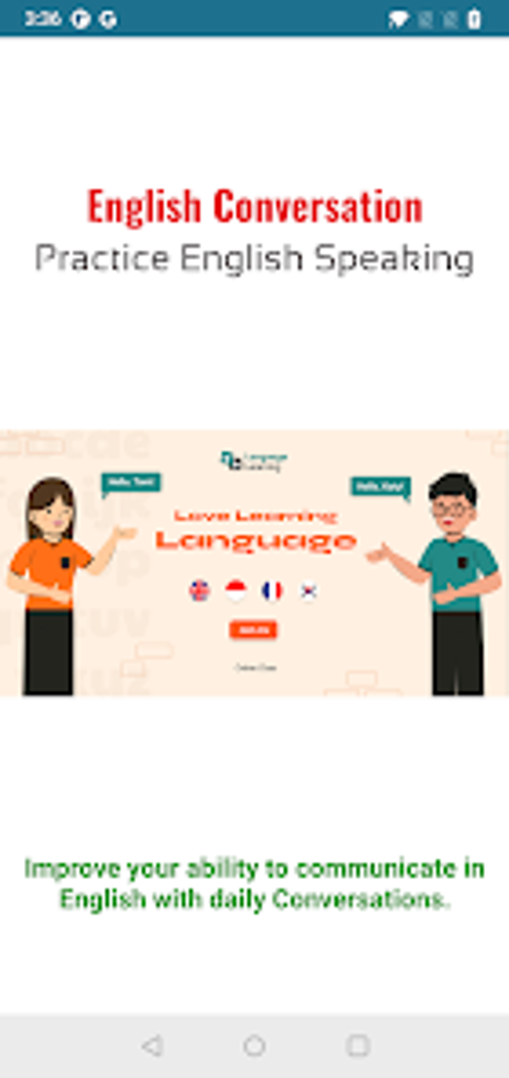 English Conversation Practice for Android - Download