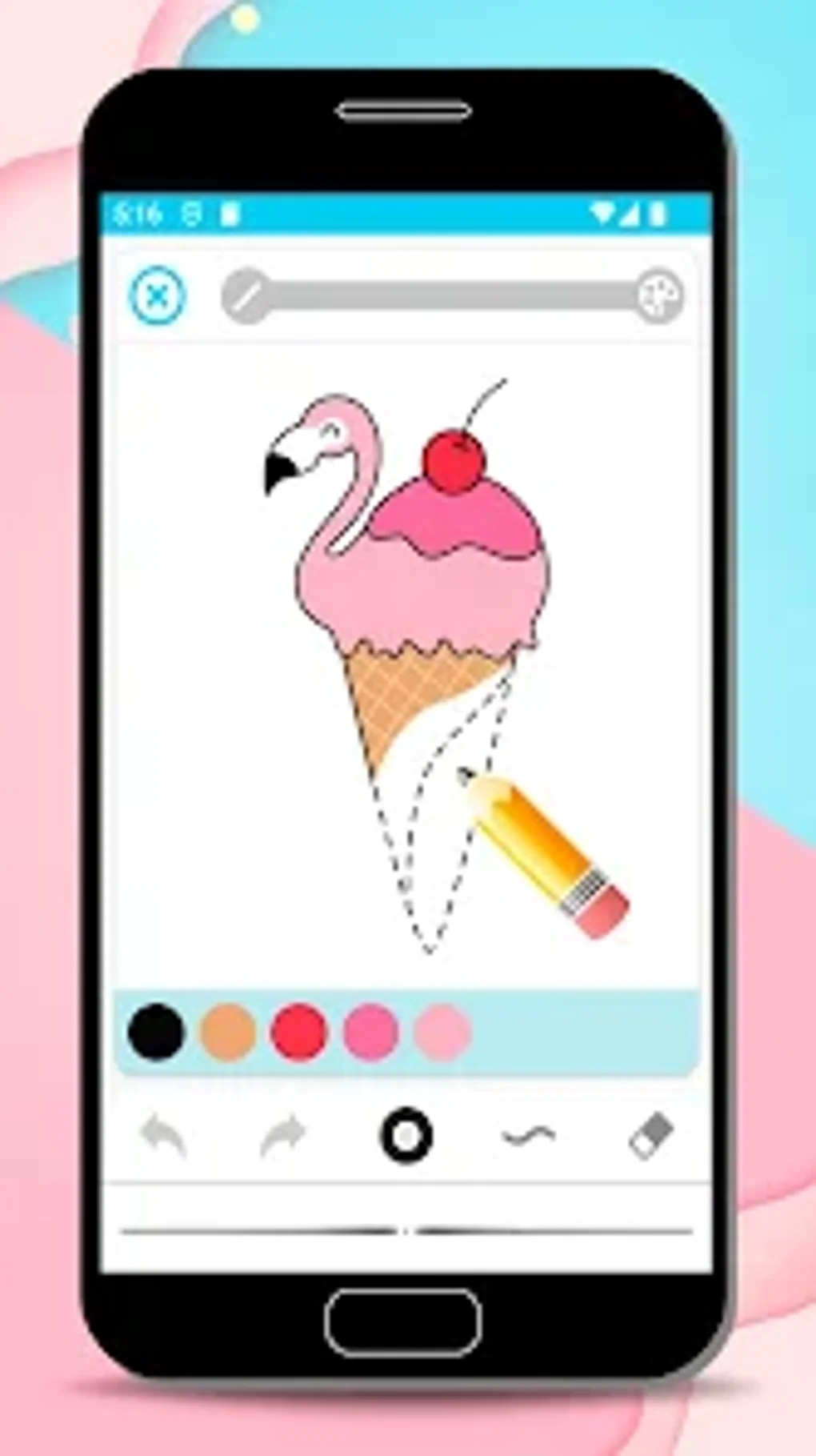 How to draw cute food pour Android - Télécharger