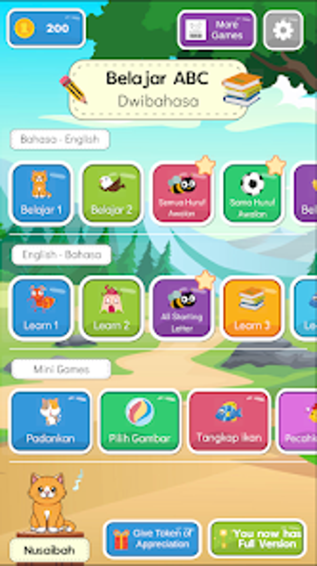 Android 용 Belajar ABC Dwibahasa Suara - 다운로드