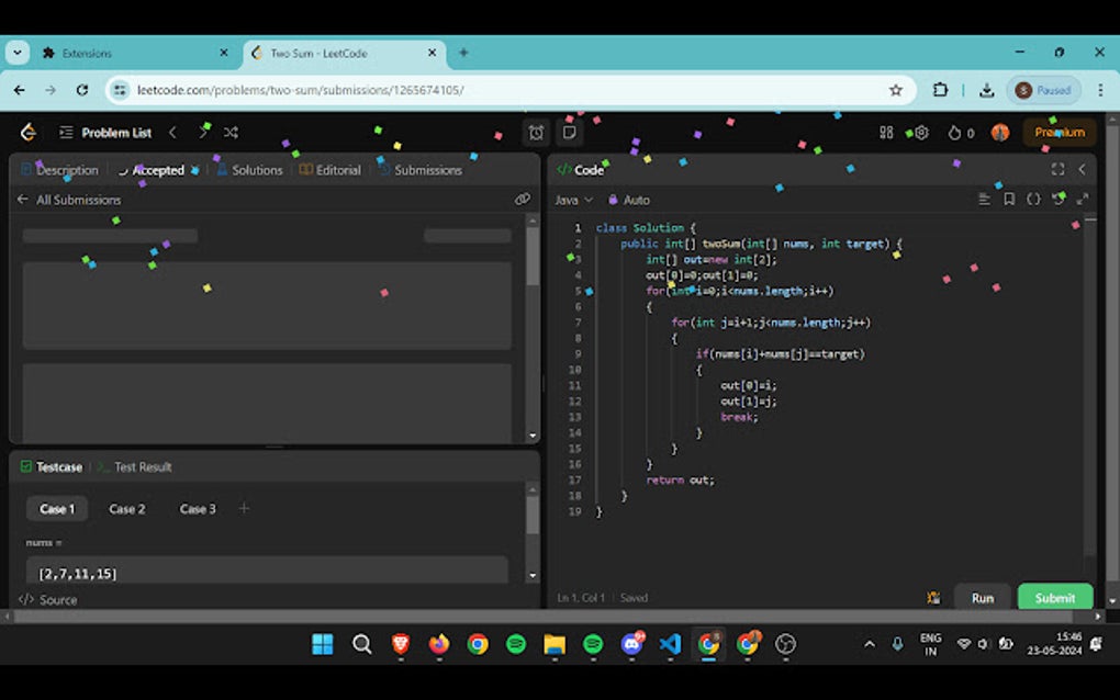 LeetCode Confetti para Google Chrome - Extensión Descargar
