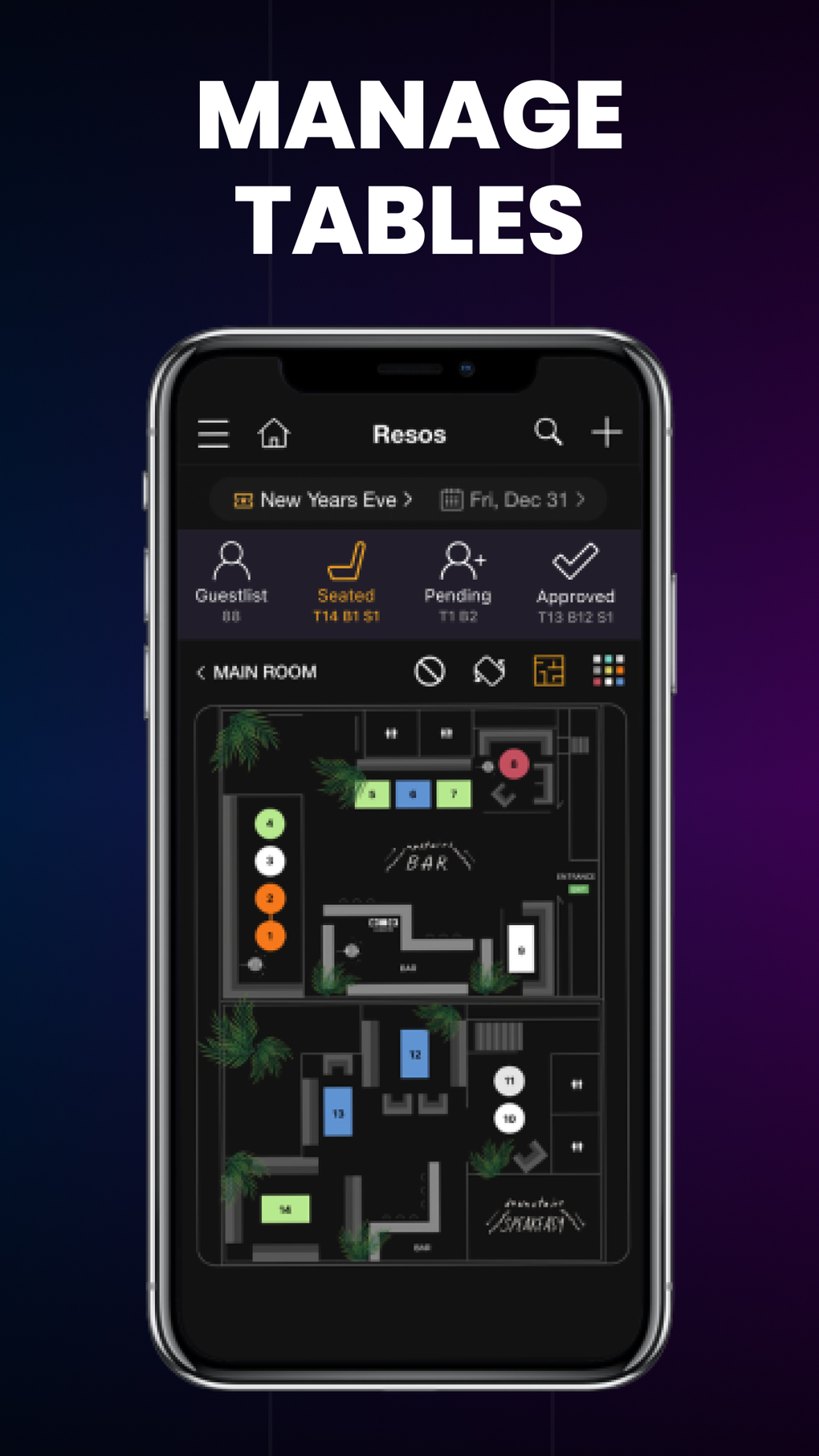 Mr. Black - Nightclub Bar for iPhone - Download