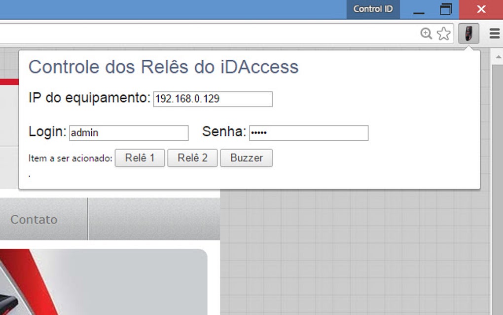 iDAccess: Controlador de Acesso para Google Chrome - Extensión Descargar