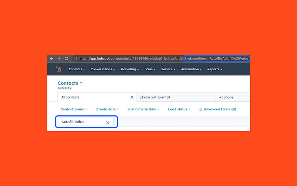 HubSpot Search Autofill Extension for Google Chrome - Extension Download