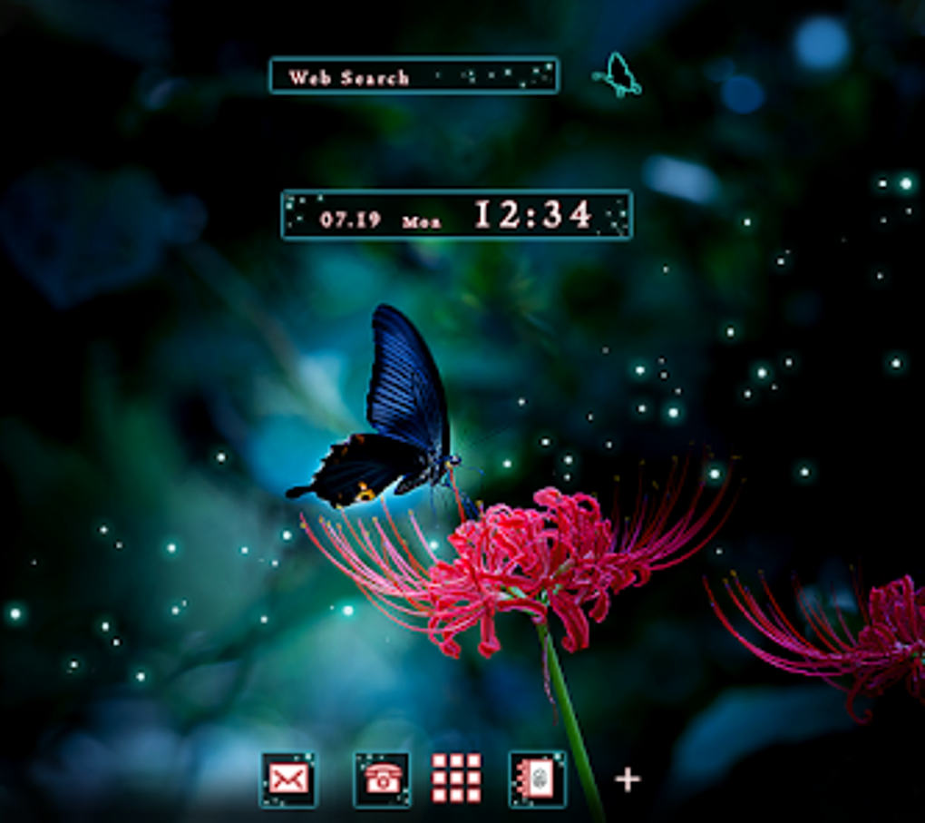 Butterfly and Red Spider Lily for Android - Download