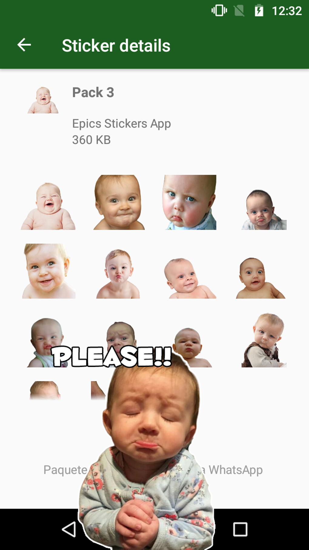 WASticker Babies Meme Funny for Android - Download