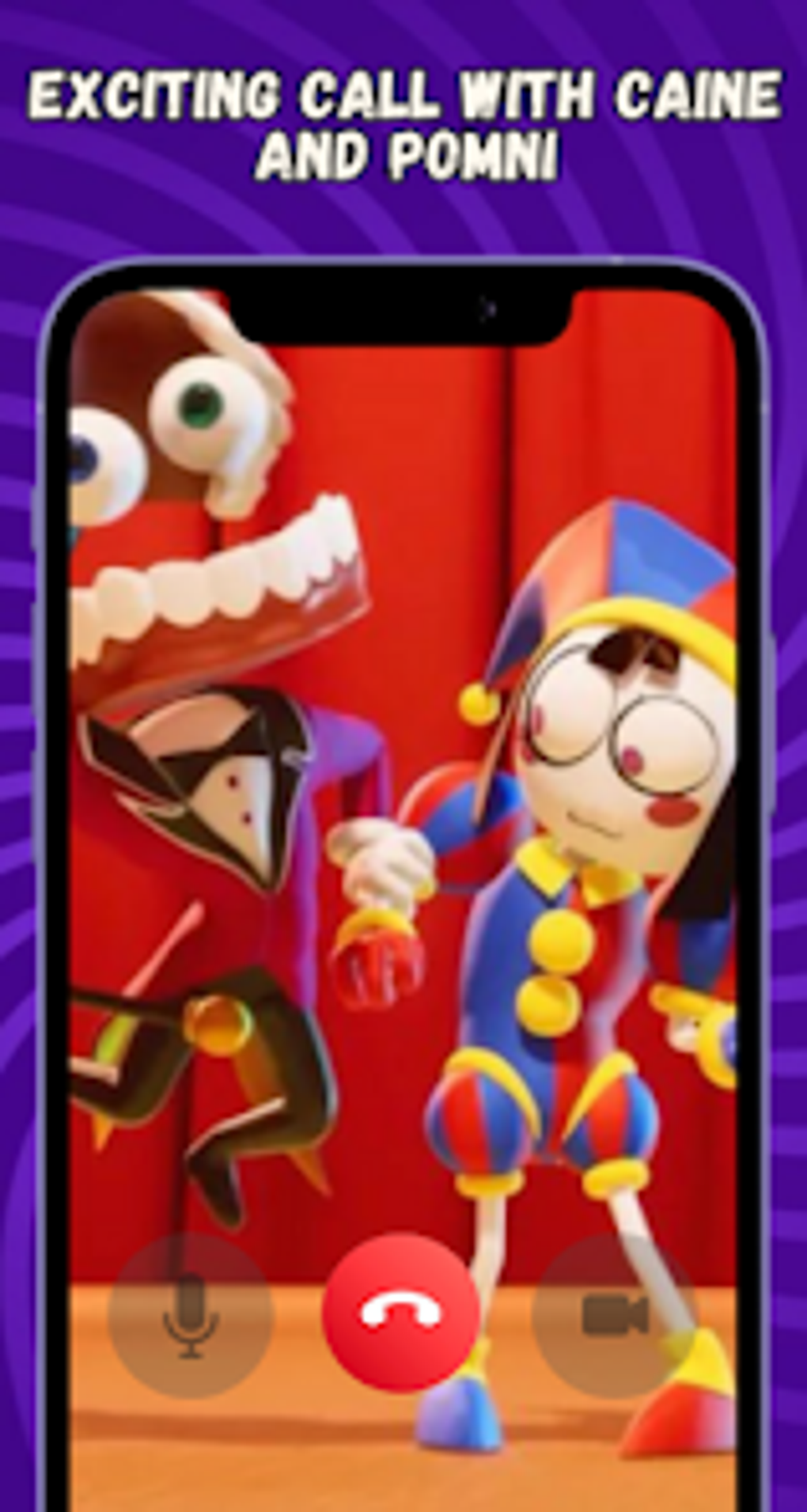 Circus Fake Call Digital Jax para Android - Descargar