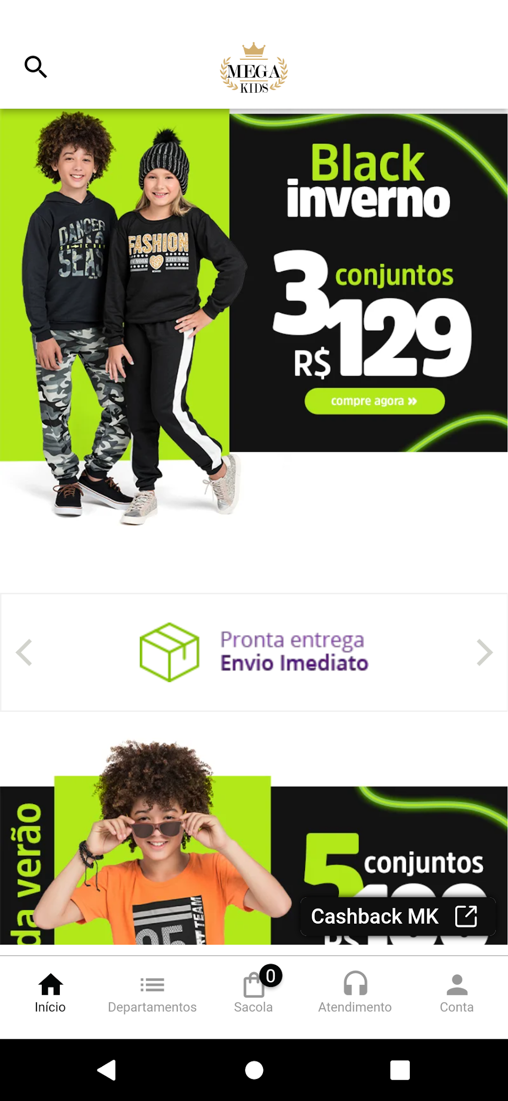 Mega Kids Moda Infantil para Android - Descargar