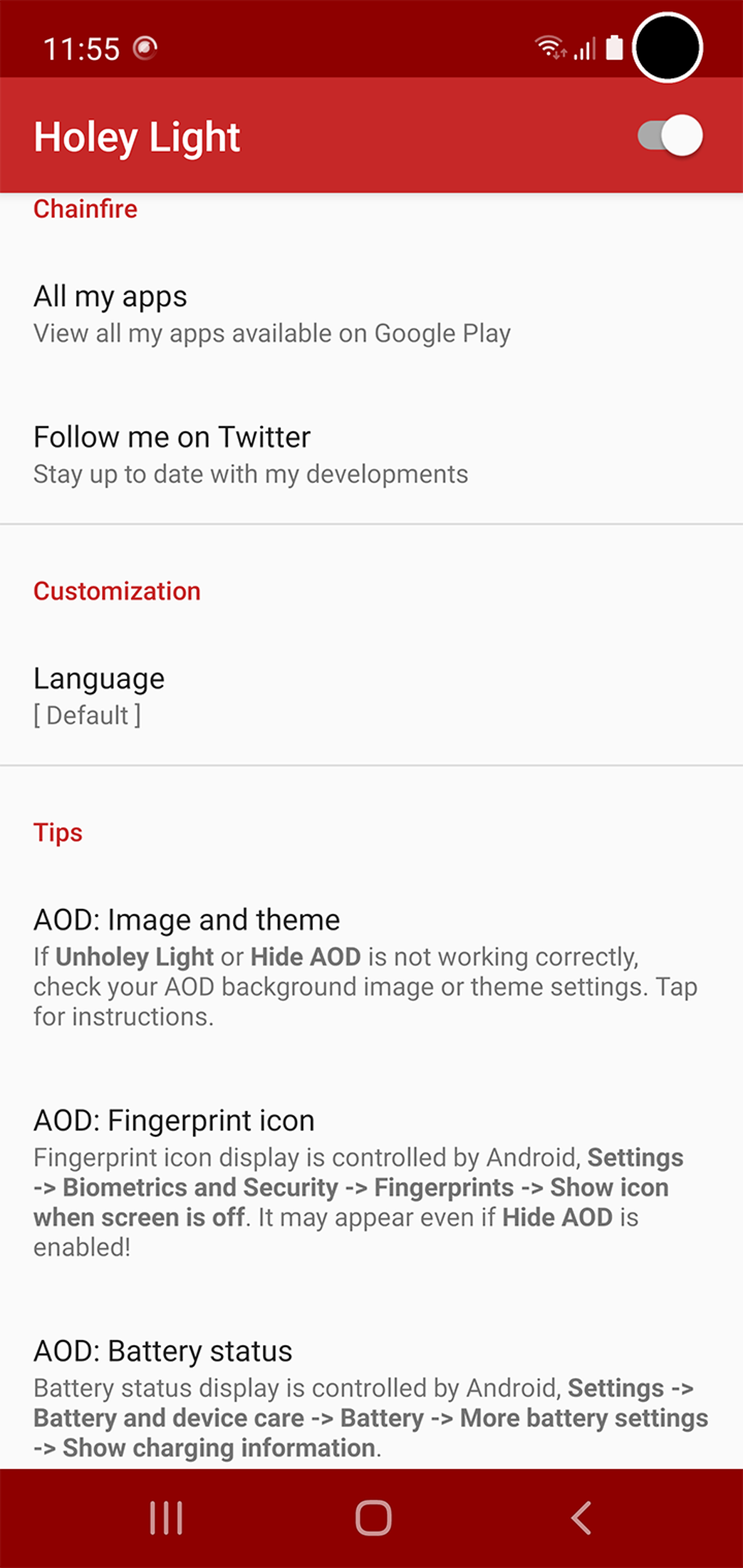 Holey Light LED emulator for APK for Android - Download