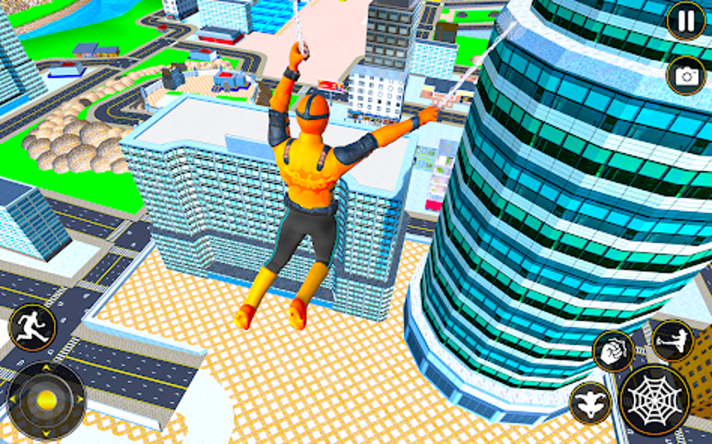 Android 용 Flying Spider Rope Hero Miami - 다운로드