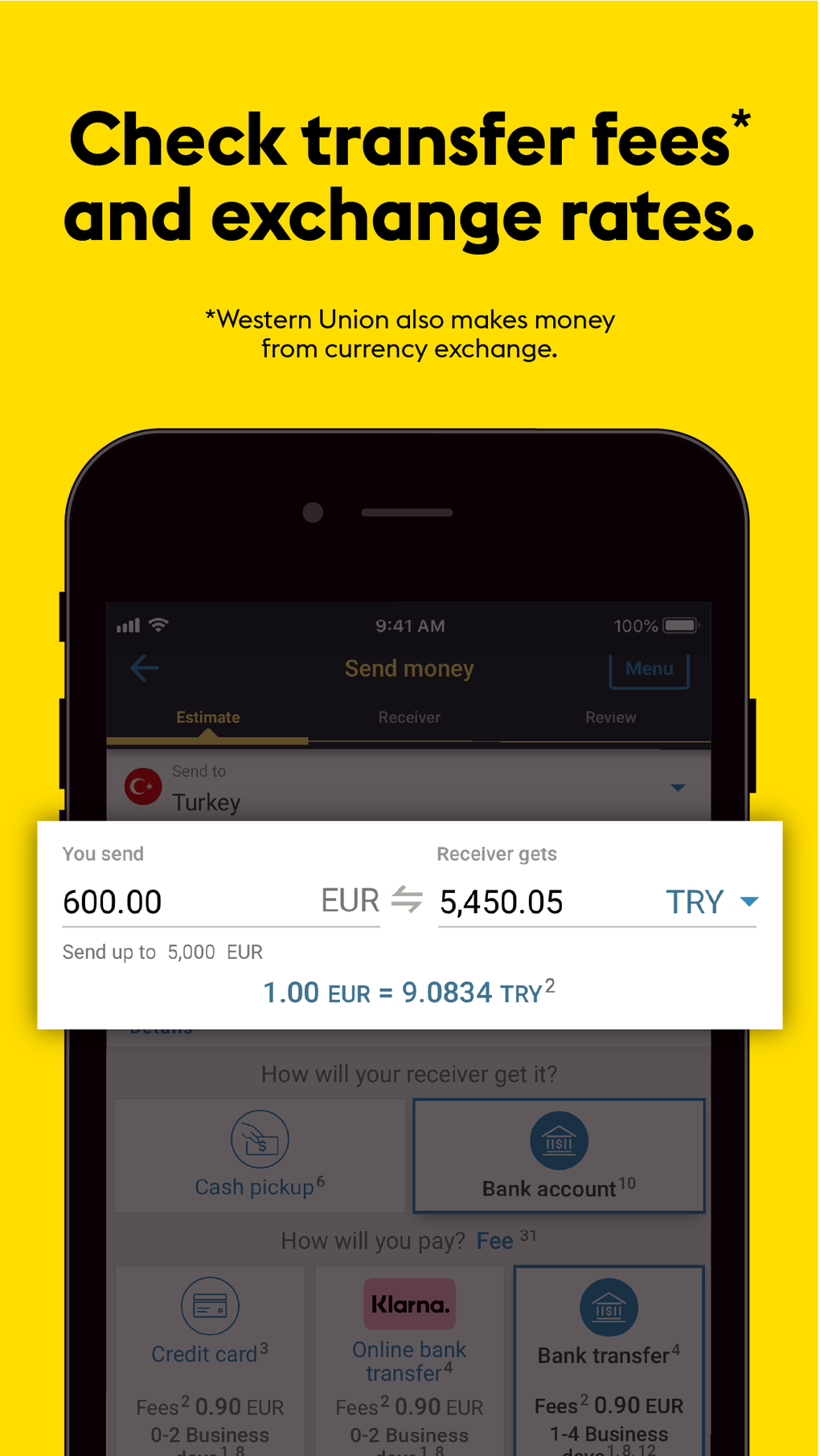 iPhone 용 Western Union Send Money SK - 다운로드