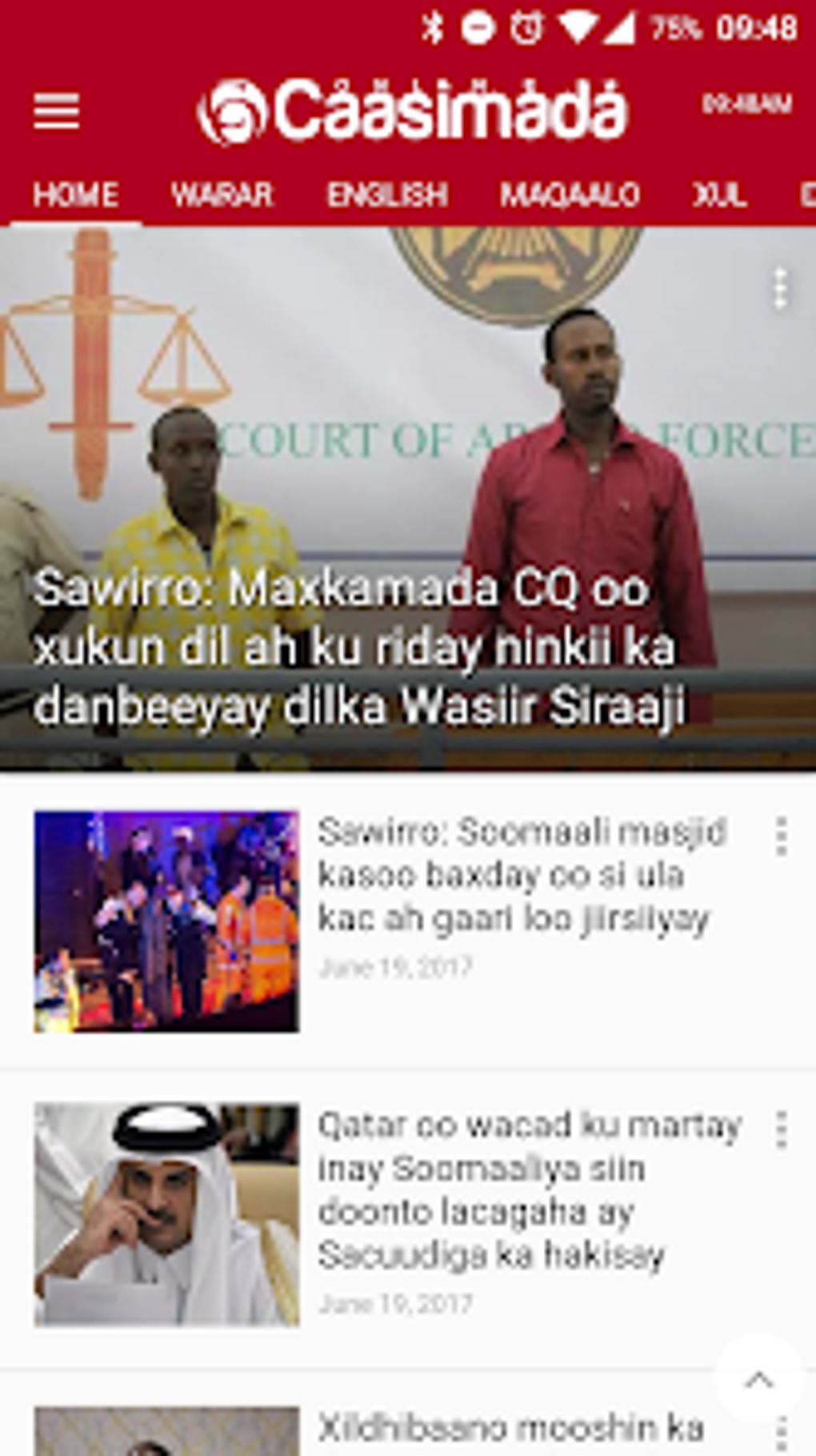 Caasimada Online for Android - Download