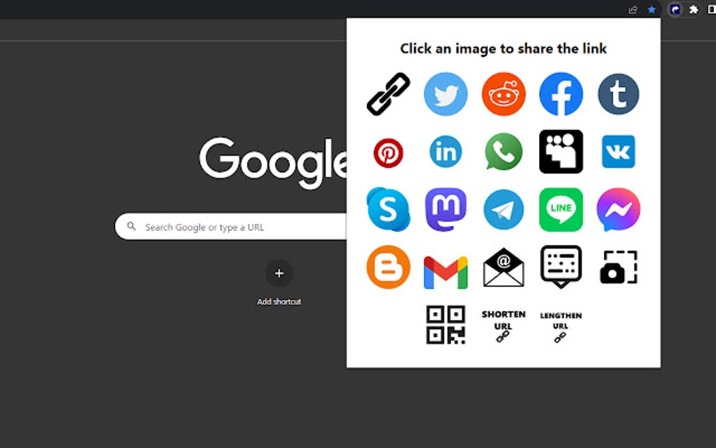 Shareit for Google Chrome - Extension Download