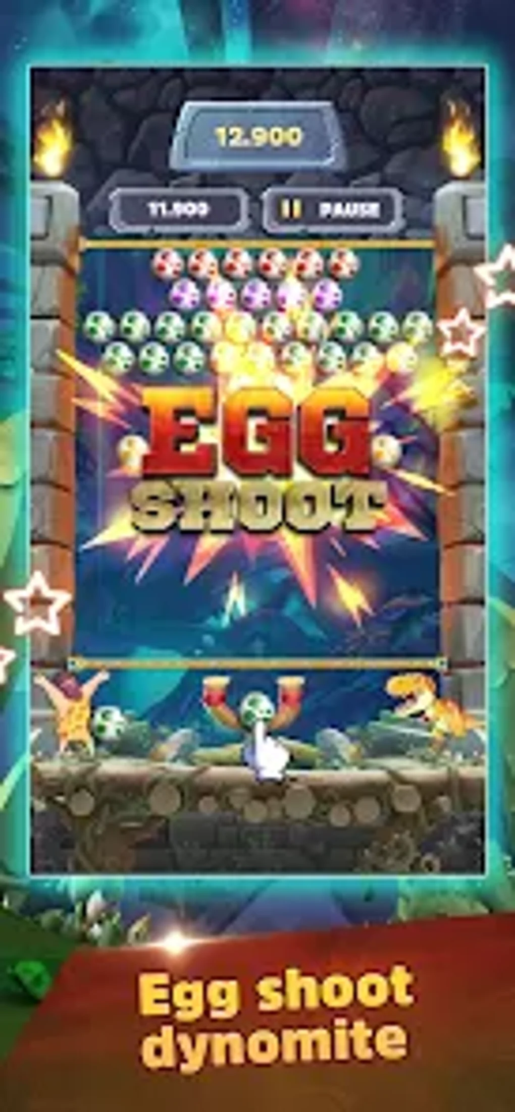 Egg shoot-Dinosaur egg shooter para Android - Download