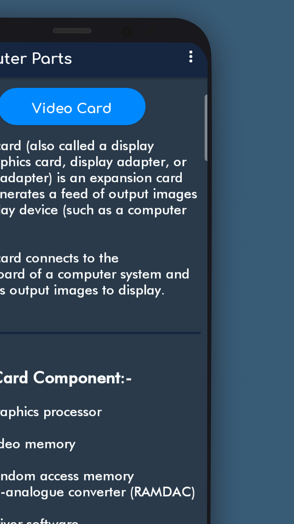 Android 용 Computer Parts: All About Comp APK - 다운로드