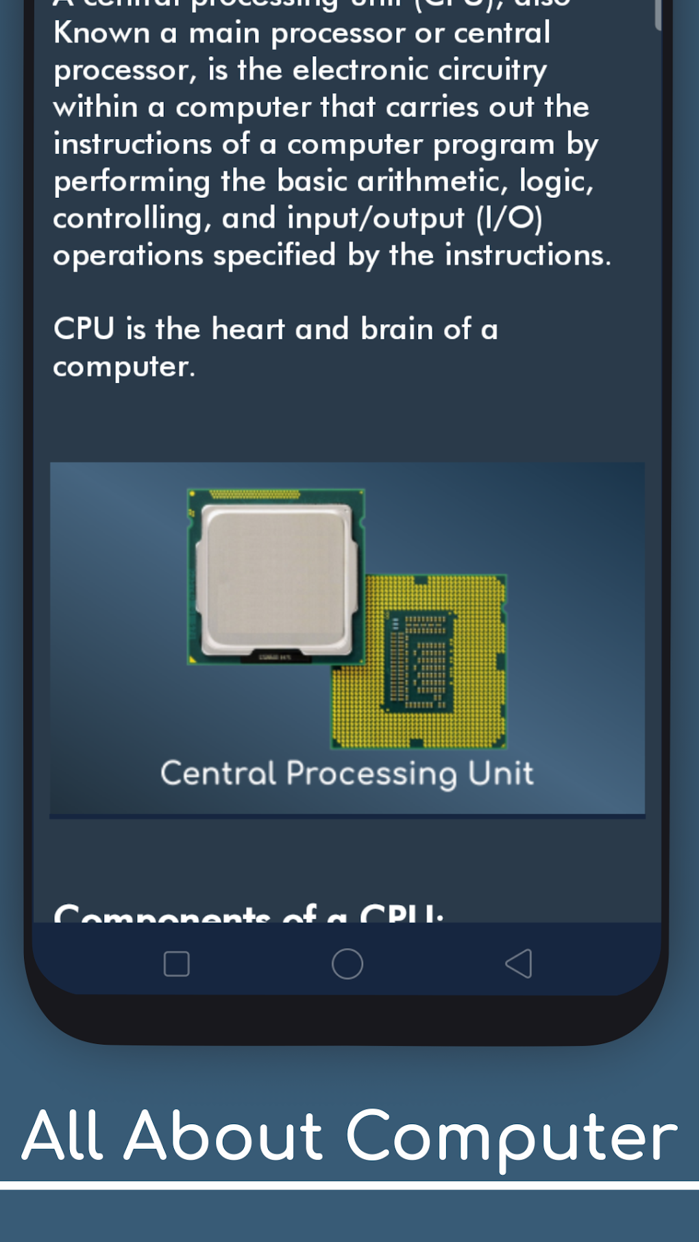 Computer Parts: All About Comp APK for Android - Download
