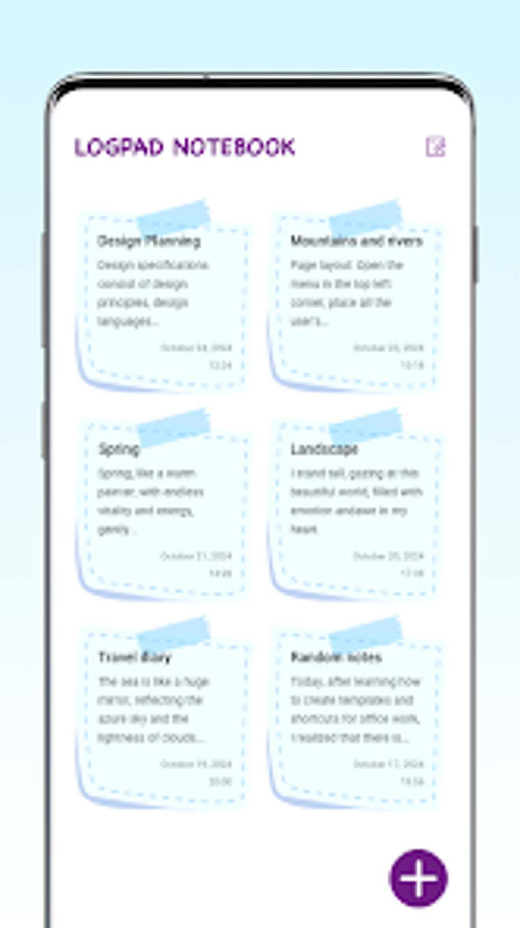 LogPad Notebook for Android - Download