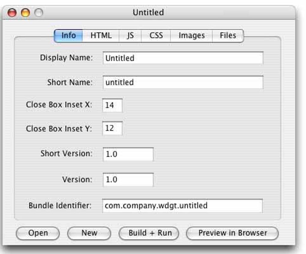 Widget Code para Mac - Descargar